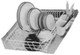 IMPA 172971 DISH DRAINER RACK PLASTIC 425x260mm