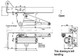 IMPA 490631 DOOR CLOSER PARALLEL TYPE max.weight 40kg. O.H.M.