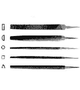 IMPA 614317 FILE FLAT DOUBLE-CUT SMOOTH 250MM
