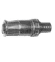 IMPA 351004 GARDEN NOZZLE 13 MM BRASS WITH ADJUSTABLE SPRAY HEAD