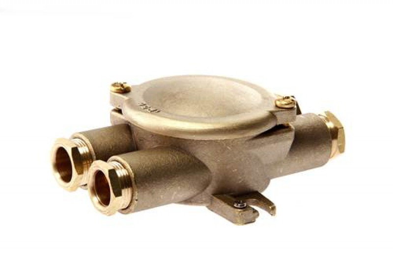 IMPA 373299 BRASS HNA JUNCTION BOX =0=.