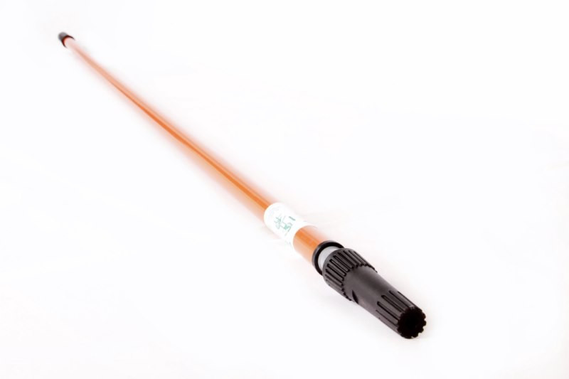 IMPA 510891 BROOM HANDLE STEEL 130cm PLASTIC COATED THREADED