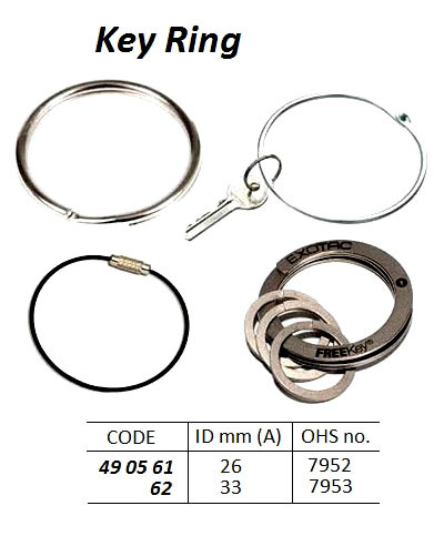 IMPA 490562 KEYRING 30mm