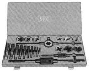 IMPA 632221 SCREW PLATE SET (TAPS&DIES) IN CASE UNC 1/4"-1"