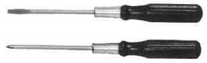 IMPA 612231 SCREWDRIVER WOODEN HANDLE SLOTTED 75x 3,5mm GERMAN