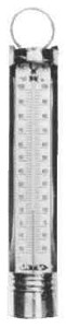 IMPA 651710 SEAWATER THERMOMETER-BRASS CASE WITH SAMPLER -10/+100C