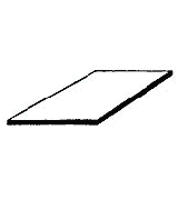 IMPA 671608 Stainless steel plate 304(L) F2B, 2000x1000x3,0