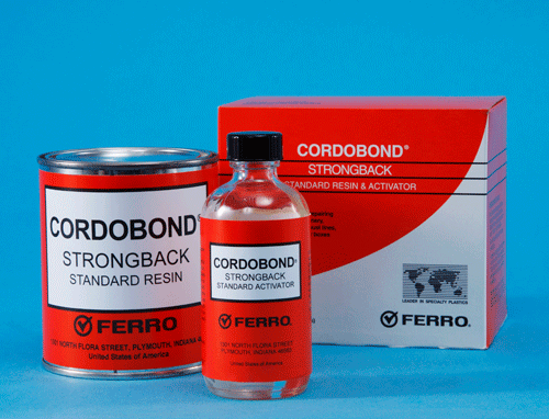 IMPA 812306 STRONGBACKBOND R&A 226gr. RED PUTTY UN2259
