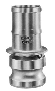 IMPA 351901 Cam and groove coupler - material aluminium Type E (male ...