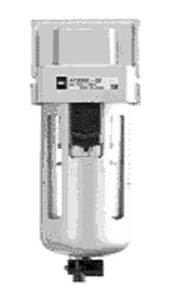 IMPA 590801 Air line filter PT 1/4 with automatic drain SMC AF20-F02D ...