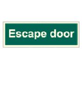 IMPA 334343 Direction sign - Escape door