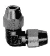 IMPA 733747 ELBOW BRASS-FLARED for tube outside diam. 3/8"