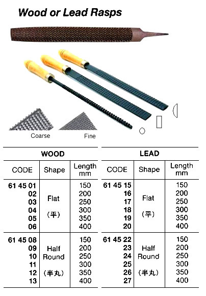 IMPA 614504 ENGINEERS RASP 300mm FLAT BASTARD