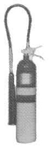 IMPA 331041 Extinguisher CO2 MED 2 kg