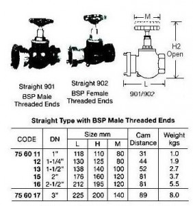 IMPA 756015 FIRE HYDRANT STORZ X BSP MALE BRASS DN 50 66 MM