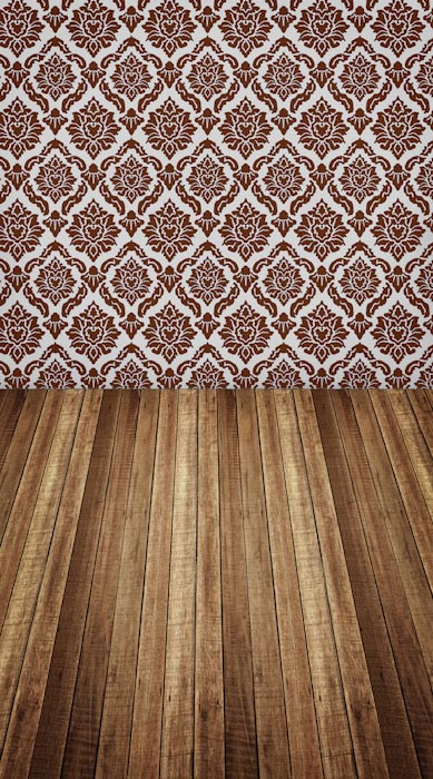Damask Stencil Room Backdrop | Photo Pie