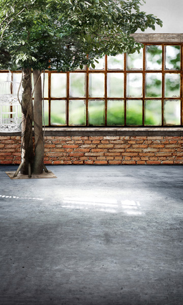 Warehouse Wall Backdrop | Photo Pie