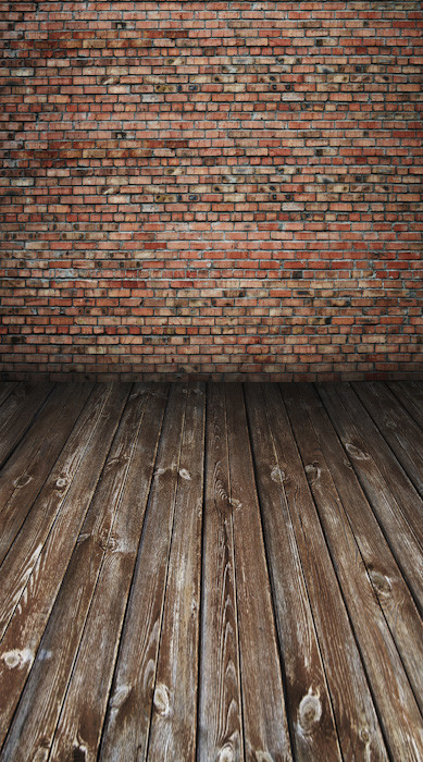 Rustic Brick Room Backdrop | Photo Pie
