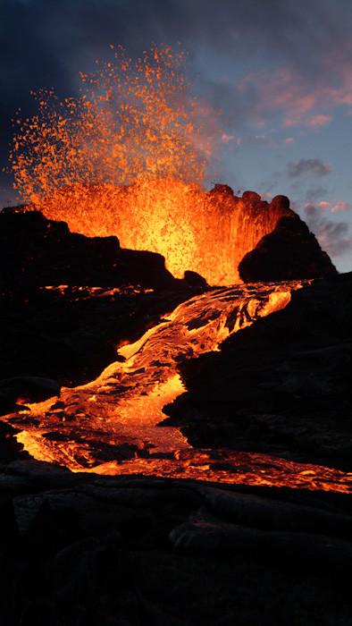 Volcano Eruption Backdrop | Photo Pie