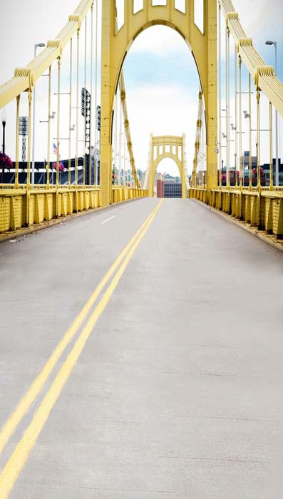 Yellow Bridge Backdrop | Photo Pie