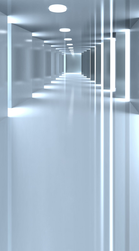 Sleek Hallway Backdrop | Photo Pie