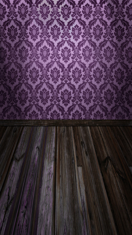 Plum Damask Wallpaper | Photo Pie