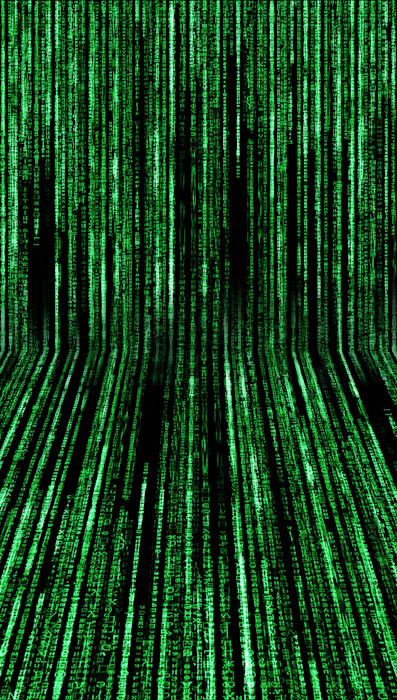 Matrix Code Backdrop | Photo Pie