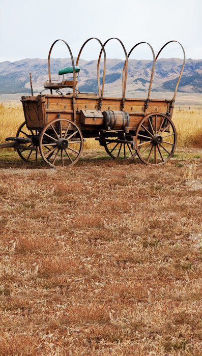 Wagon Trail Backdrop | Photo Pie