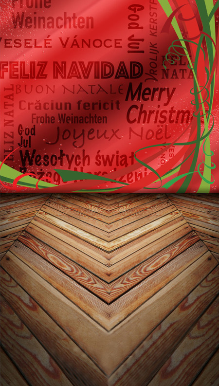 Christmas In Every Language Backdrop | Photo Pie