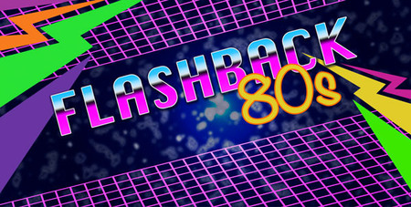 80's Flashback Backdrop | Photo Pie
