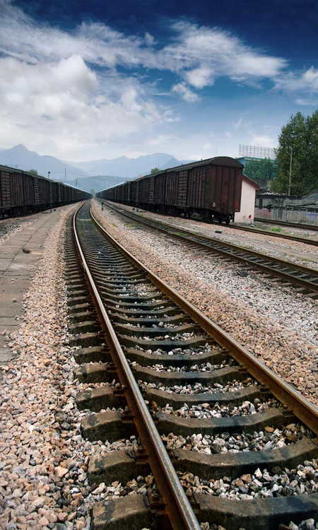 Rail Yard Backdrop | Photo Pie