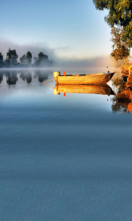 Morning Fishing Backdrop | Photo Pie