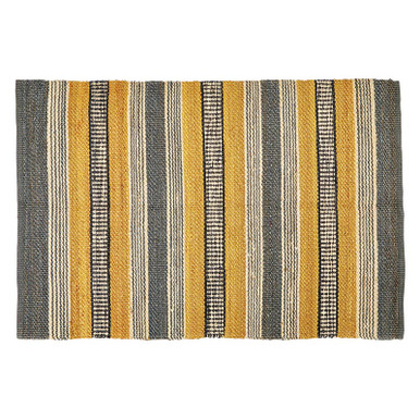 Brown Shades Striped Rug - [Consumer]47th & Main