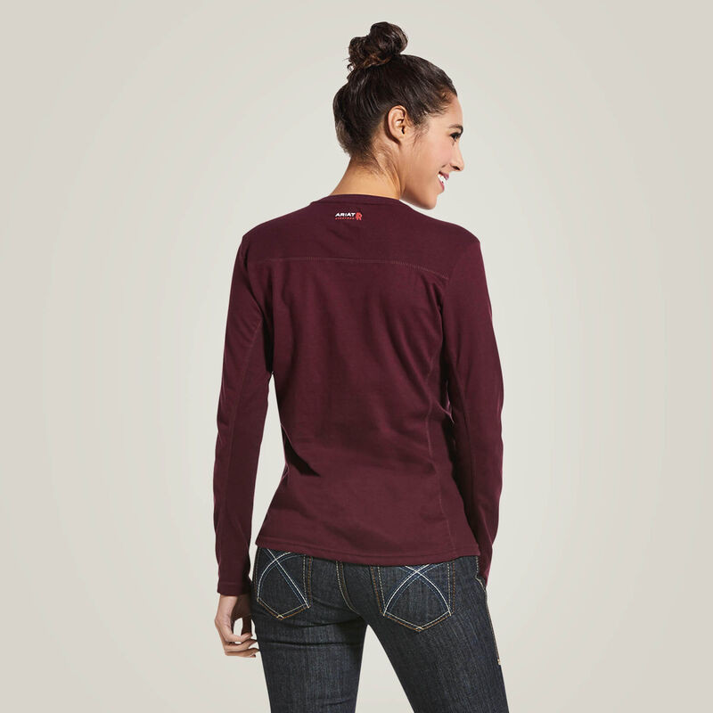 Ariat Women's FR AC Crew Top (Allow 3-5 Weeks for Delivery) - Dry Canyon FR