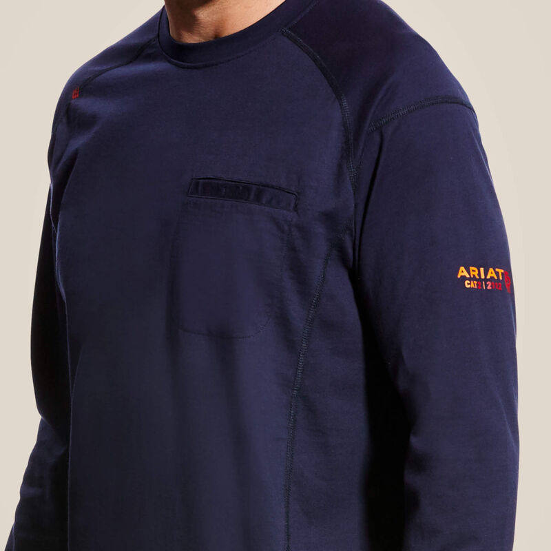 Ariat FR Air Crew T-Shirts (Allow 3-5 weeks) - Dry Canyon FR