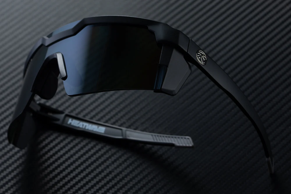 Heat Wave FUTURE TECH SUNGLASSES: SILVER Z87+ - Dry Canyon FR