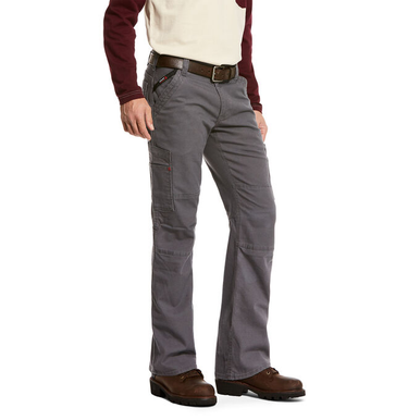 Ariat DuraLight Canvas Pant - Charcoal - Dry Canyon FR
