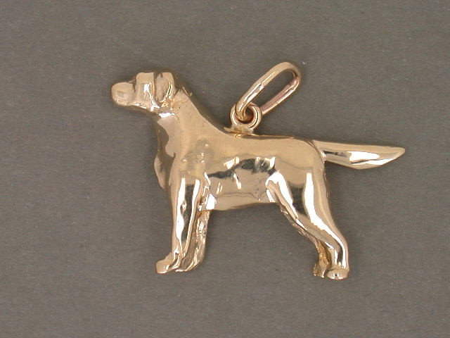 Labrador Full Body Stacked Med L Pendant - Originals by Omar