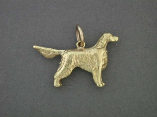 Irish Setter Full Body Stacked Med R Pendant - Originals by Omar