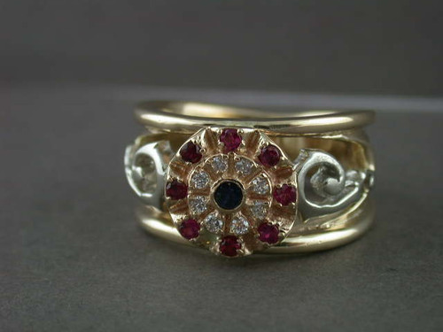 Ring Insert With Rosette - Originals by Omar
