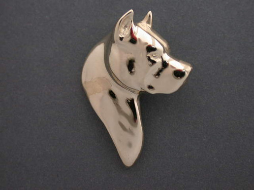 Amstaff Head Sm R Pendant - Originals by Omar