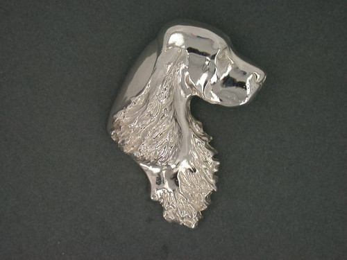 English Springer Spaniel Head Lrg R Pendant - Originals by Omar