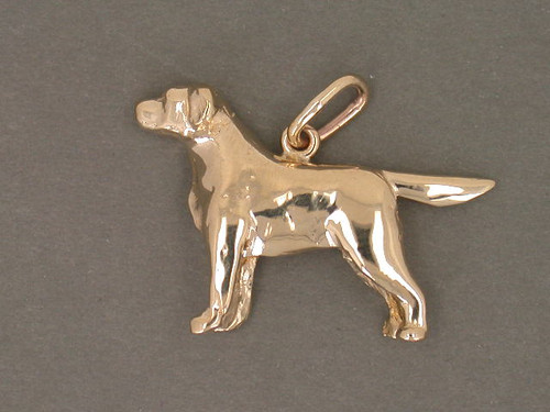 Labrador Full Body Stacked Med L Pendant - Originals by Omar