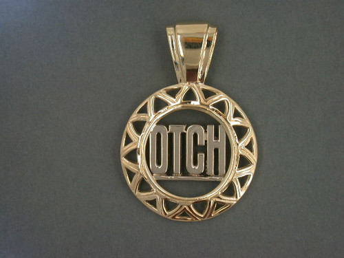 Frame Title Otch In Zic Zac Pendant - Originals by Omar