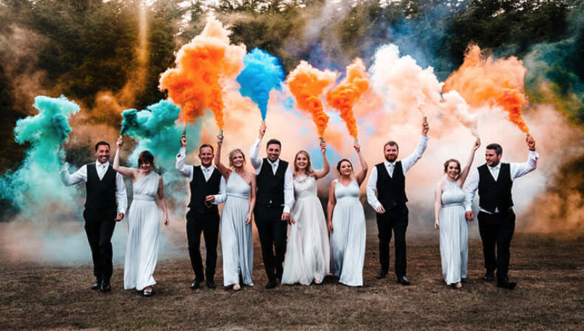 How to Use Smoke Bombs to Elevate Your Event or Photoshoot - King Of ...