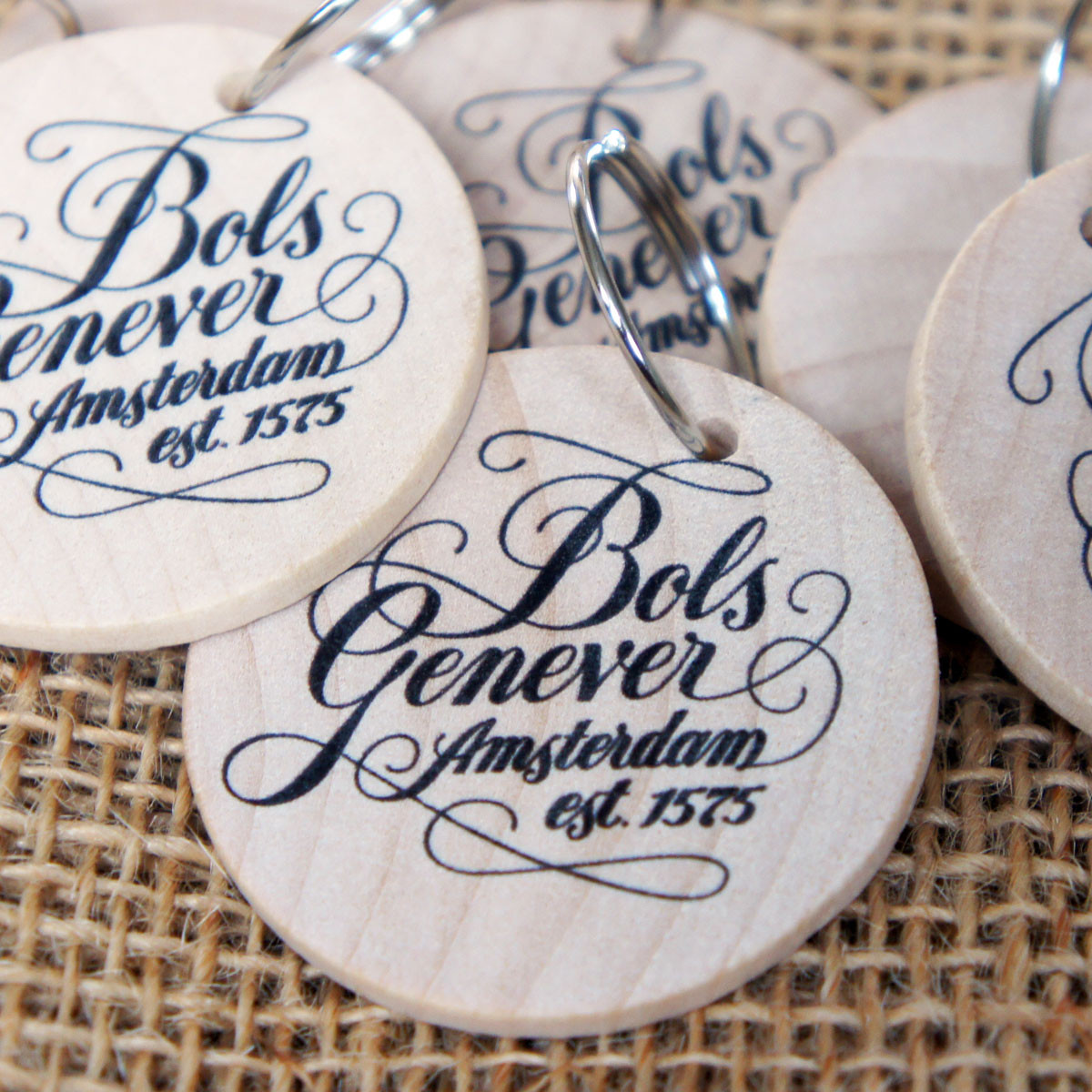 Personalised wooden printed tokens UK, branded & promotional tokens