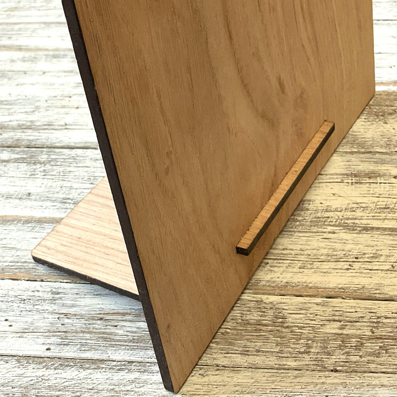 Rustic personalised engraved grey wood wingnut clipboard in a variety ...