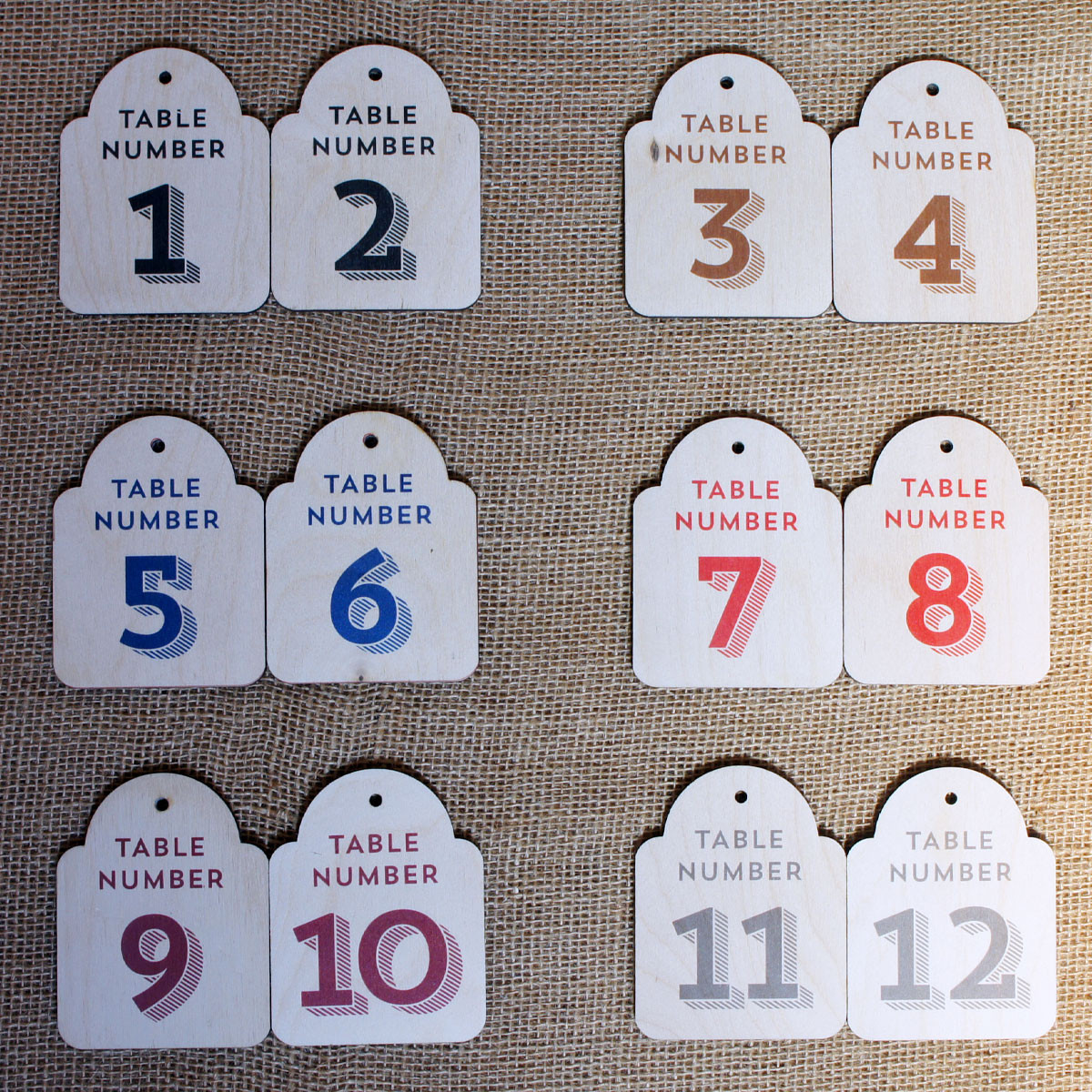 Table Numbers 1 10 Printable