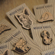 Wooden engraved coasters - oak coasters from oak veneer