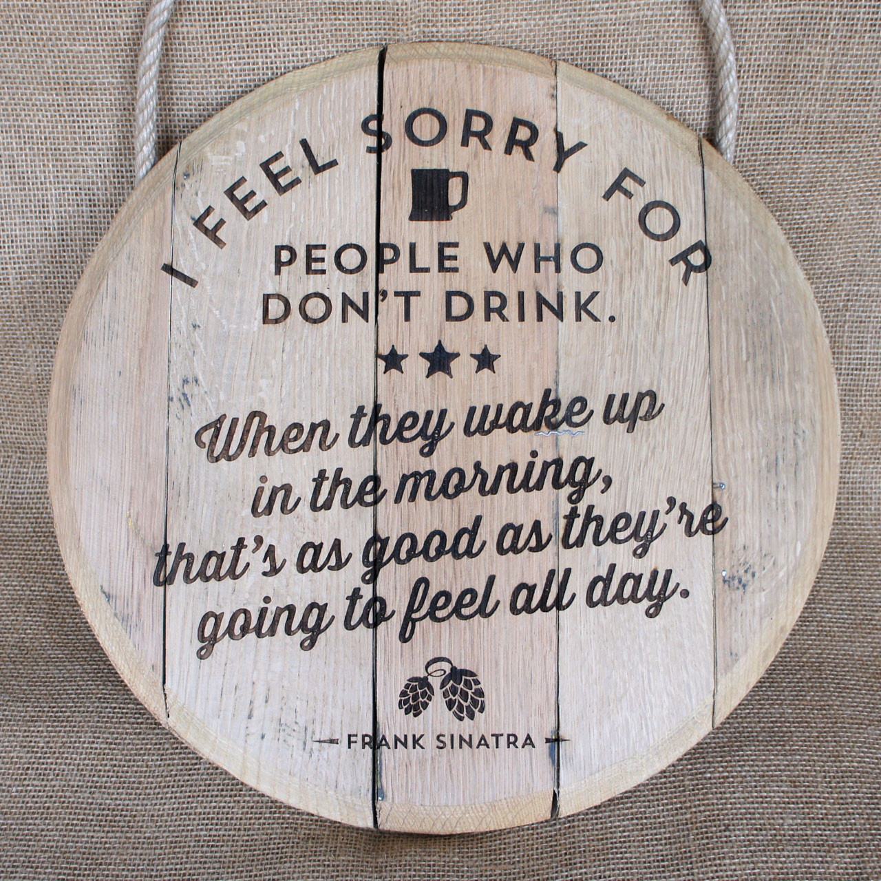 Cam Graphic: wooden engraved barrel end signs - Birthday Personalised ...